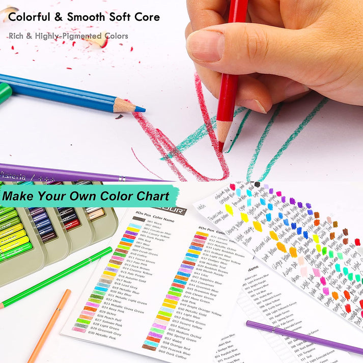 KALOUR Colored Pencils,Set of 300Colors,just $49.99 free shoping.